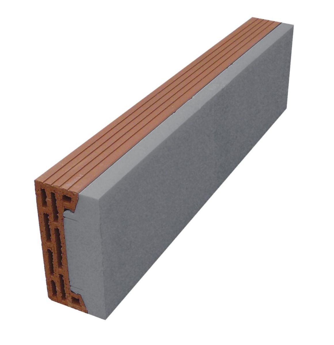 Planelle monomur PLR63 20 x 10 x 80 cm - TERREAL