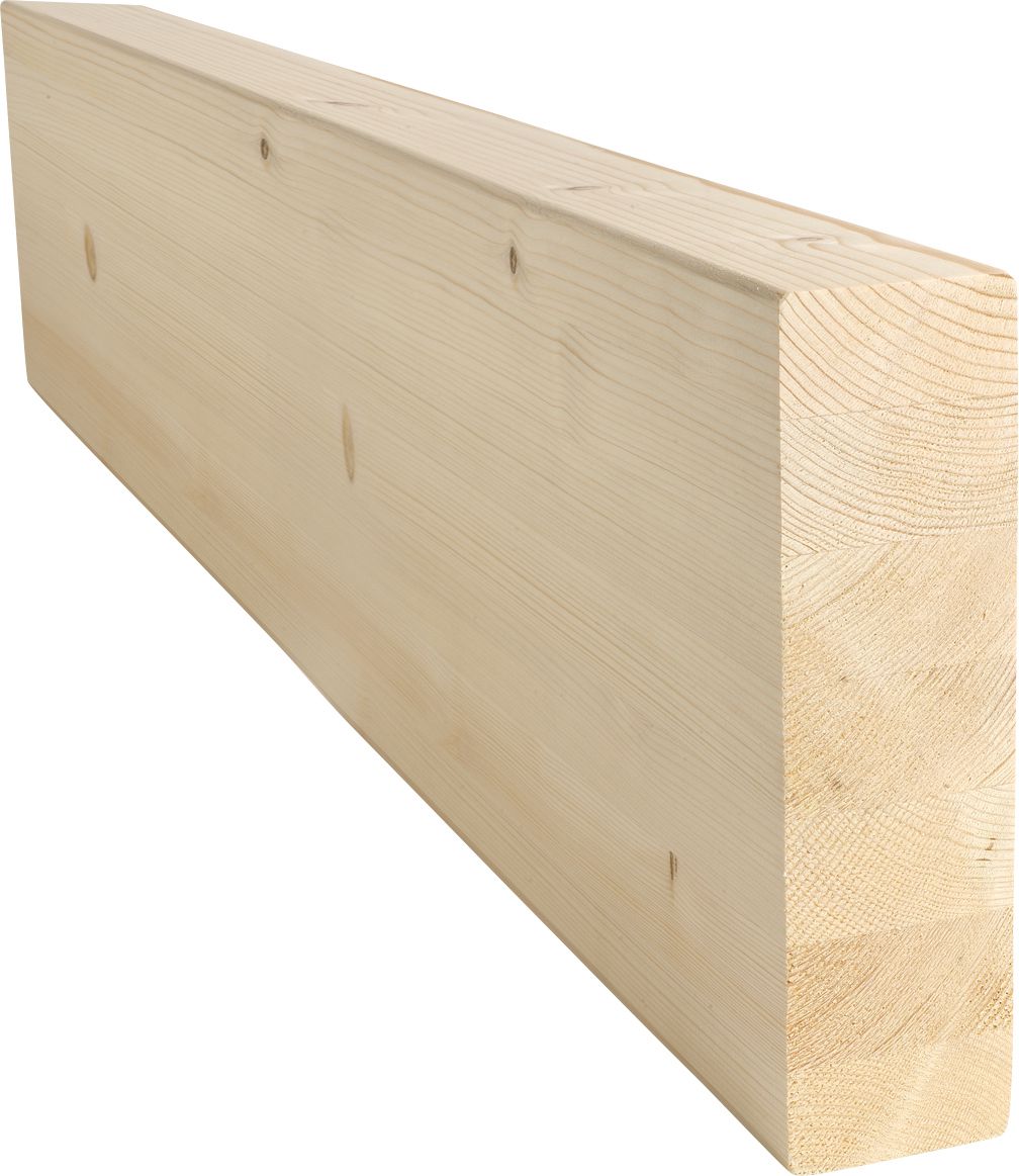 Lamellé-collé Sapin/Epicéa GL24H non traité 90x360mm longueur 13,00 ...