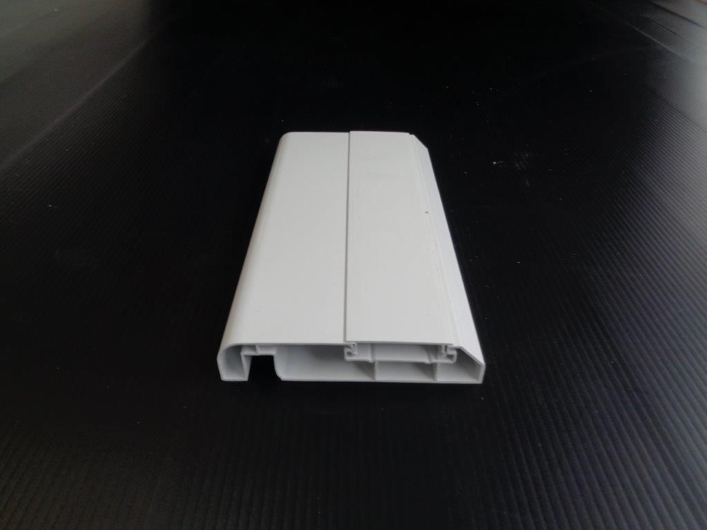 Planche de rive 100 PVC blanc 012 20x100x5000mm - PROFILES DE L'OUEST