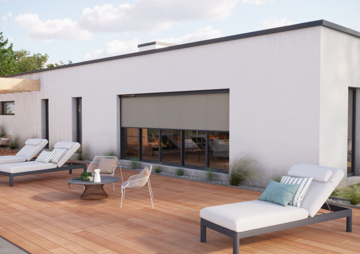 Store extérieur Screen Zip Max sur mesure - TBS PRO