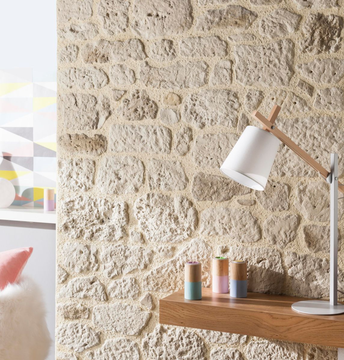 Angle de parement moellon Rustique - ton pierre nuancé - 23x41x32 cm - ép. 2,5 cm - ALKERN