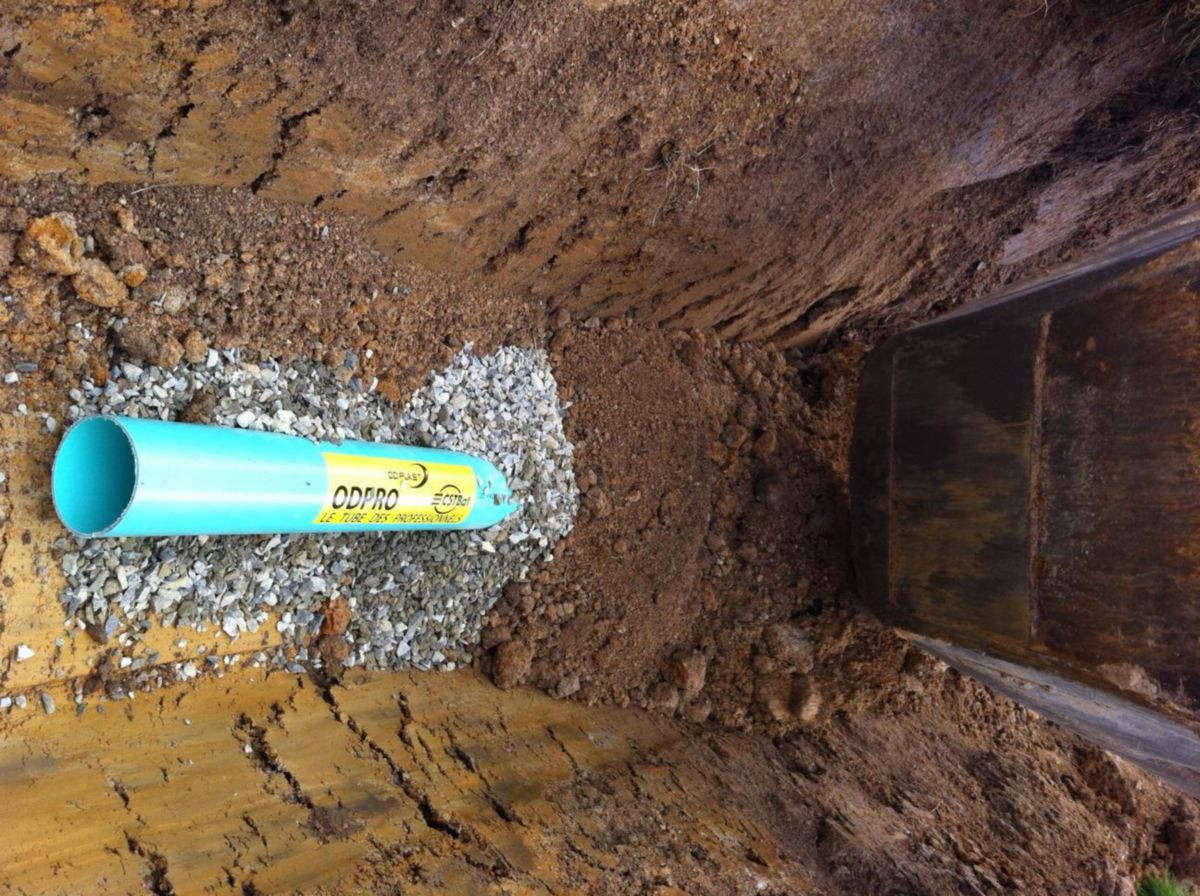 Tube PVC extérieur ODPROTUBE CR4 vert Diamètre 100 longueur 4m - OD PLAST