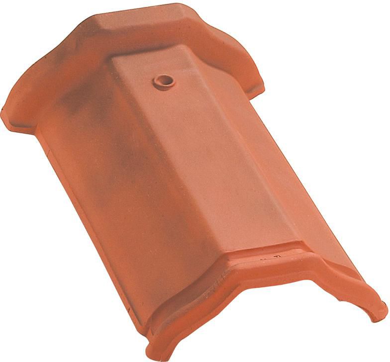 Faîtière losangée à emboîtement 716 terre cuite vieilli masse l. 205 mm ...