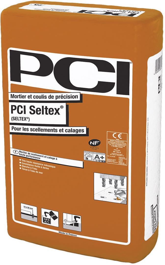 Mortier pour scellement et calage Seltex - sac de 25 kg - PCI