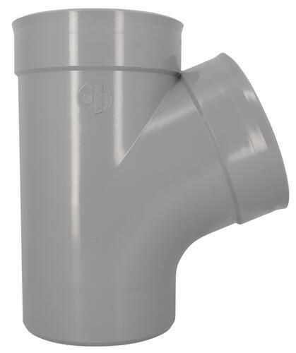 Culotte simple MF 67°30 gris PVC Nicoll diamètre 200 mm UBB16 - NICOLL