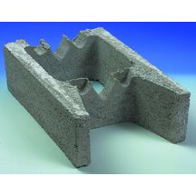 Bloc de coffrage Stepoc Bétomad 500 × 200 × 200 mm - PERIN