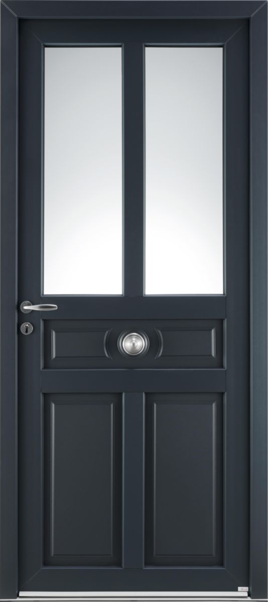 [Code Web] Porte d'entrée Derby 1 PVC H.2150xL.900 mm pose applique ...