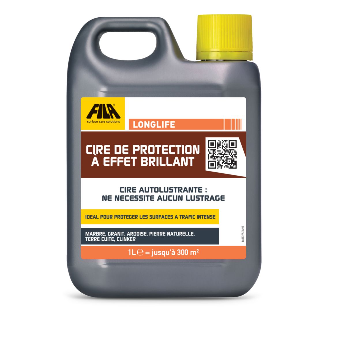 Cire de protection à effet brillant Longlife - bidon de 1 l - FILA ...