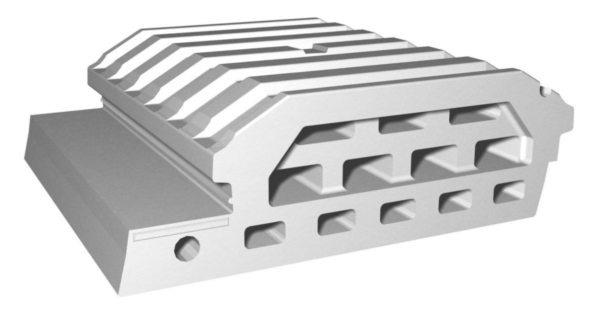 Entrevous polystyrène moulé KP1 ISOLEADER 27 M4 entraxe 600 mm 600 × ...