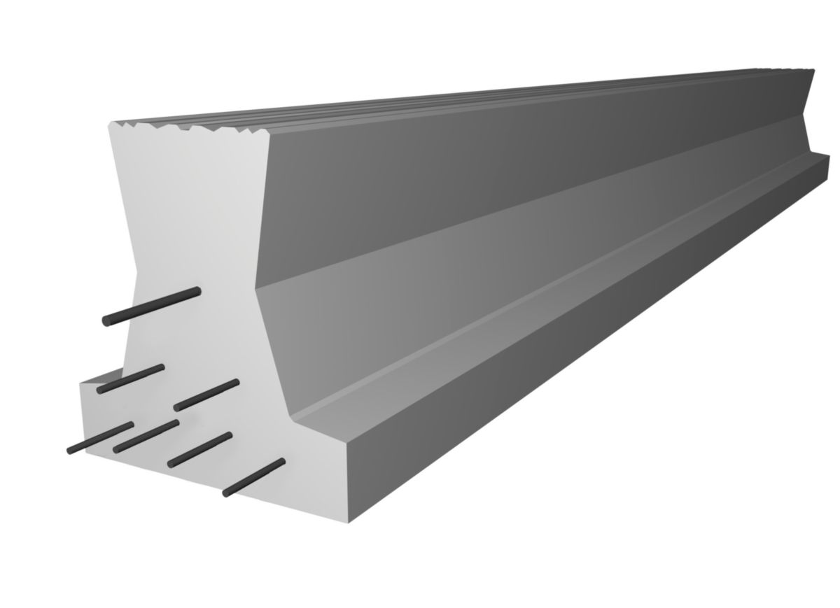 Poutrelle précontrainte KP1 LEADER 158-580 - KP1