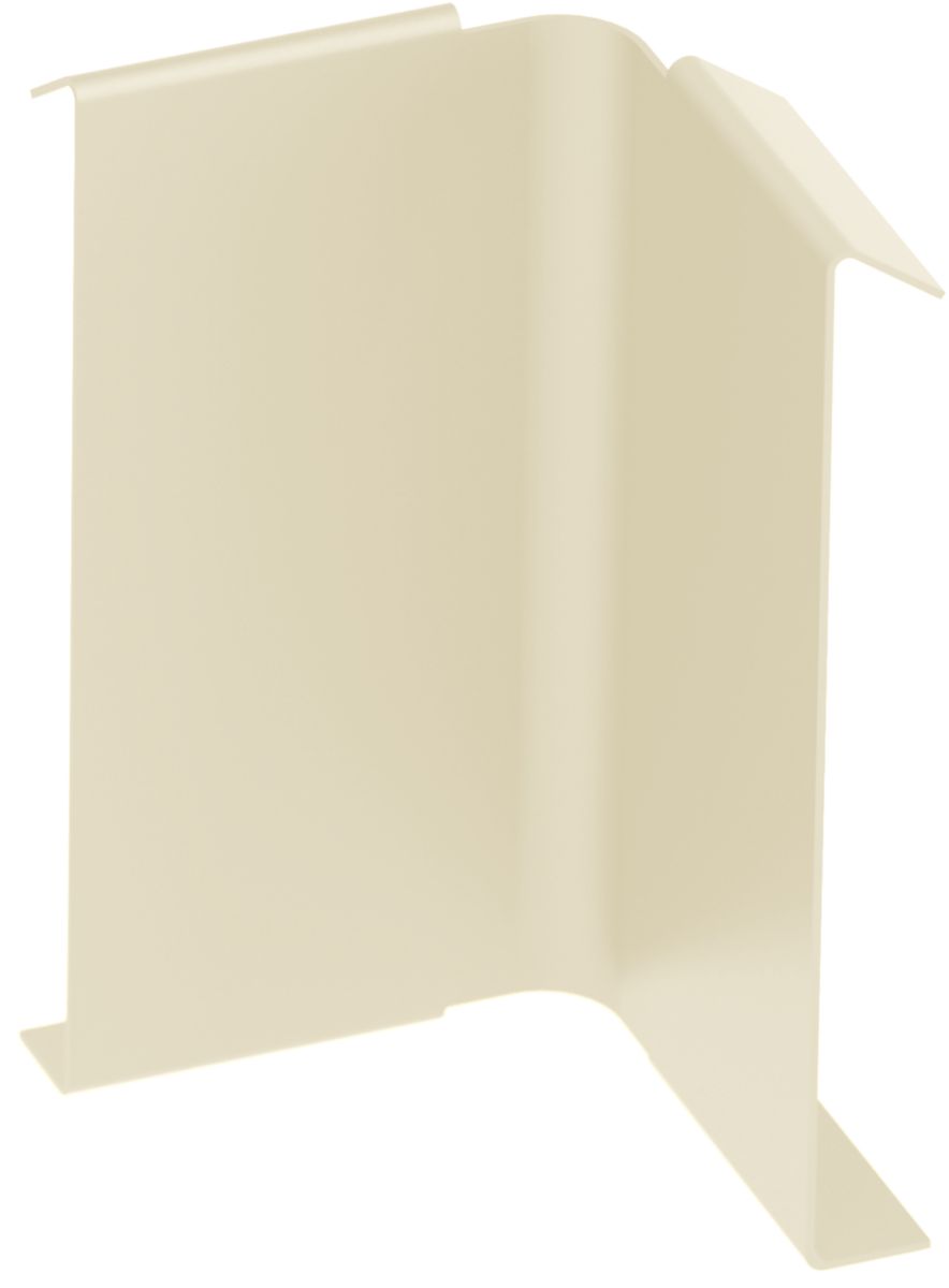 Jonction d'angle rentrant Jouplast blanc perle ral 1013 hauteur 70 mm ...