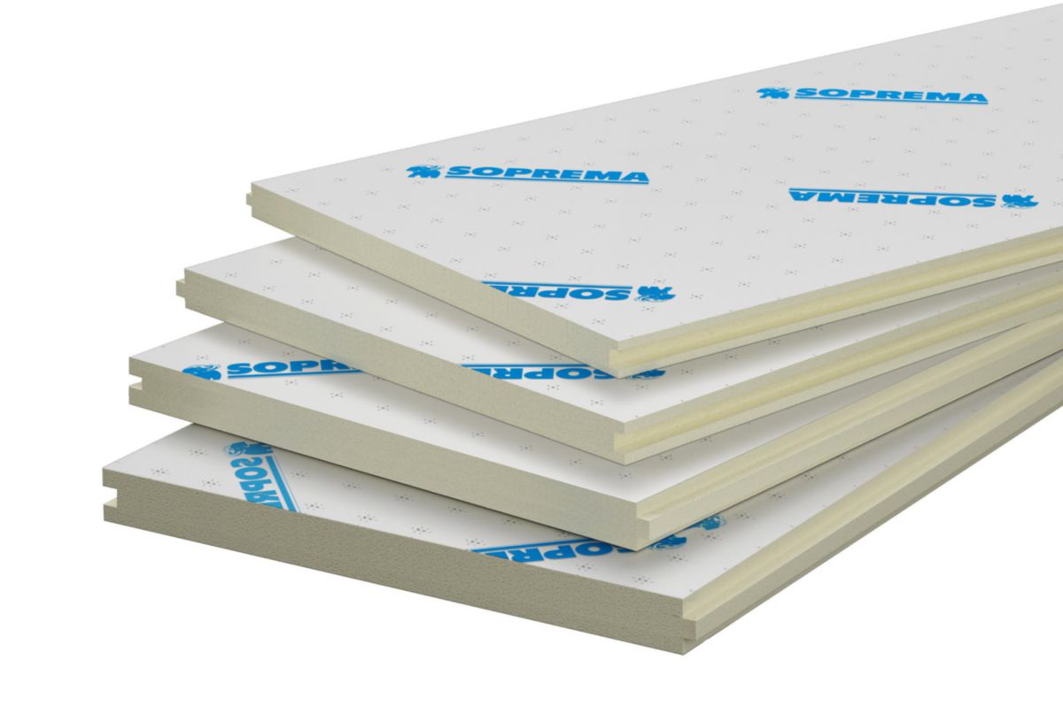 Panneau isolant réfléchissant polyuréthane EFIMUR REFLEX ép. 74mm ...