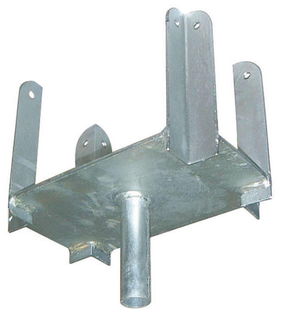 Fourche double entrée pour étai extérieur - 80x160 mm - Ø 32 mm ...