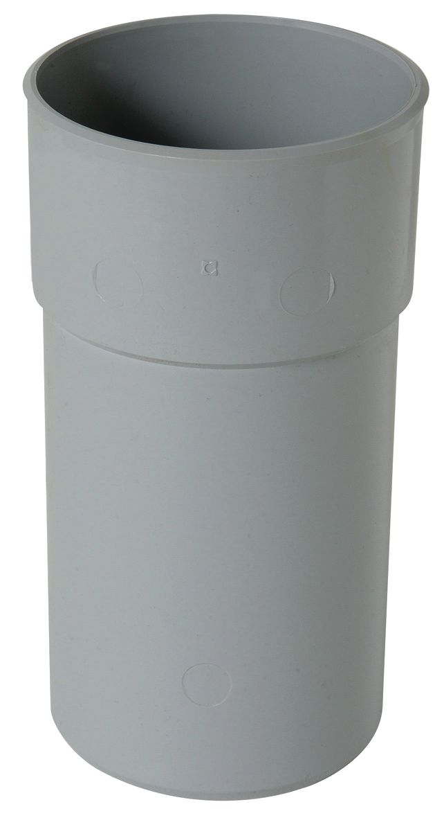 Manchon double pour gouttière demi-ronde de 33 mâle-femelle diamètre ...