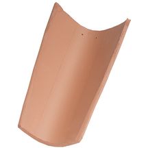 Tuile terre cuite Canal Lyonnaise 40 Poudenx rouge Edilians 400x220 mm ...