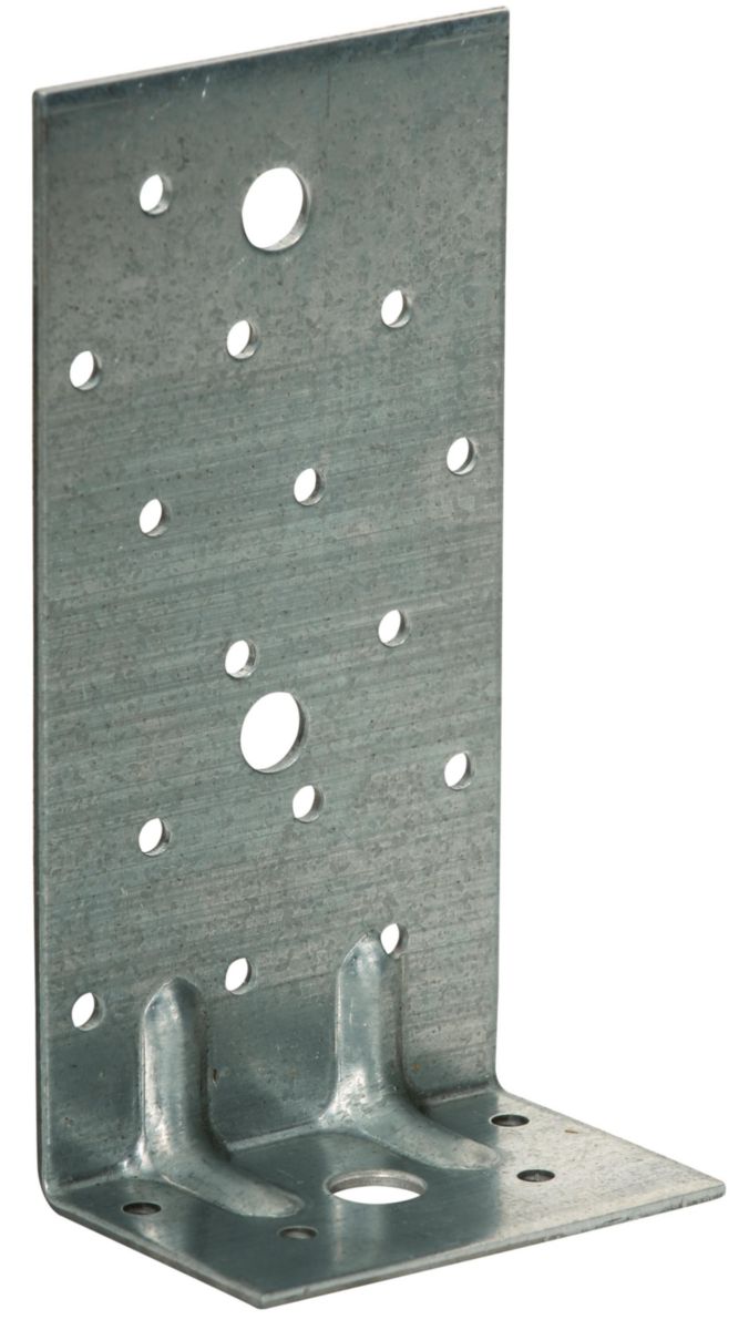 Équerre renforcée E17 - acier galvanisé - 75x150x50 mm - ép. 2 mm ...