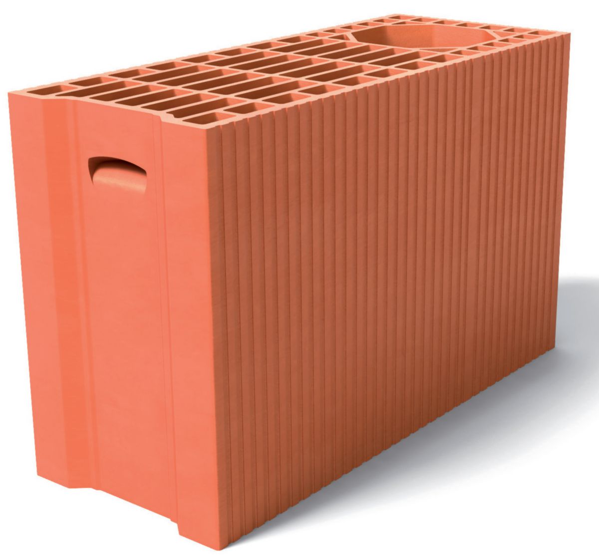 Brique de mur Eco'Bric poteau 570 x 150 x 300 mm - BIO'BRIC