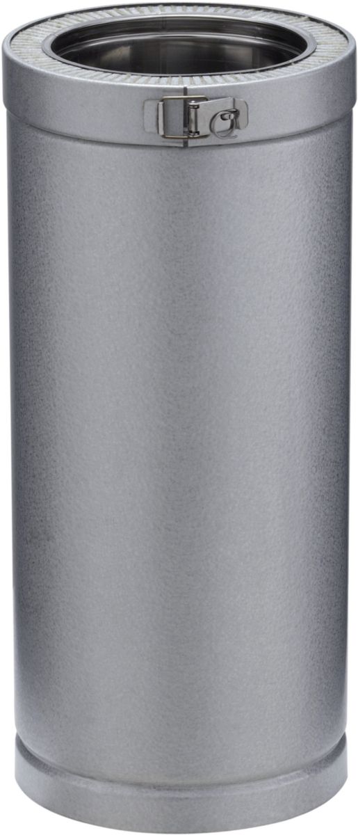 Elément droit INOX-INOX, diamètre 230 mm, Lg: 45 cm ED 450 230 I Réf ...