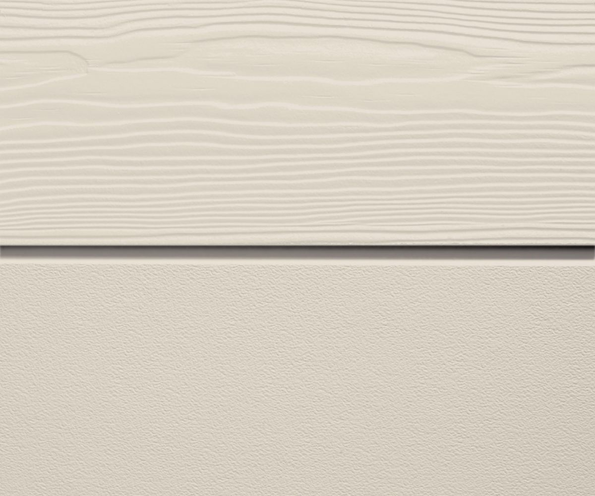 Bardage clin Cedral Click Relief fibre-ciment C07 blanc craie largeur ...