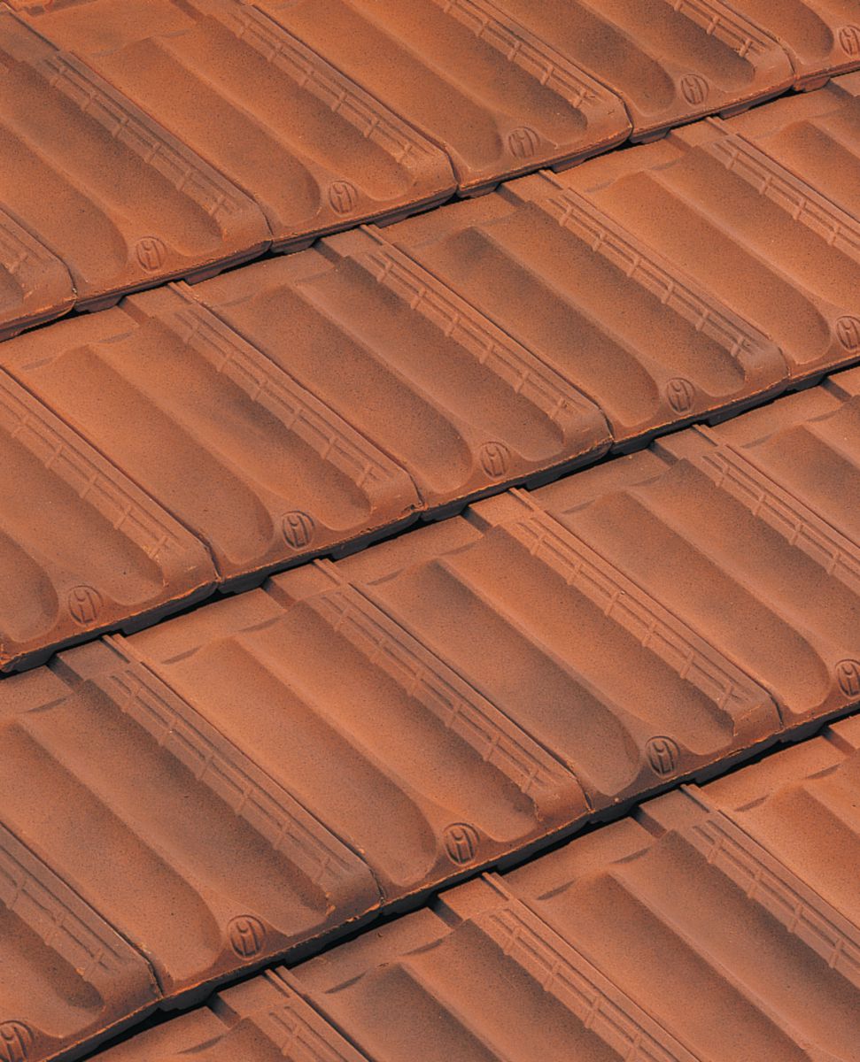 Tuile de ventilation / chatière (section avec grille 34cm²) rouge ...