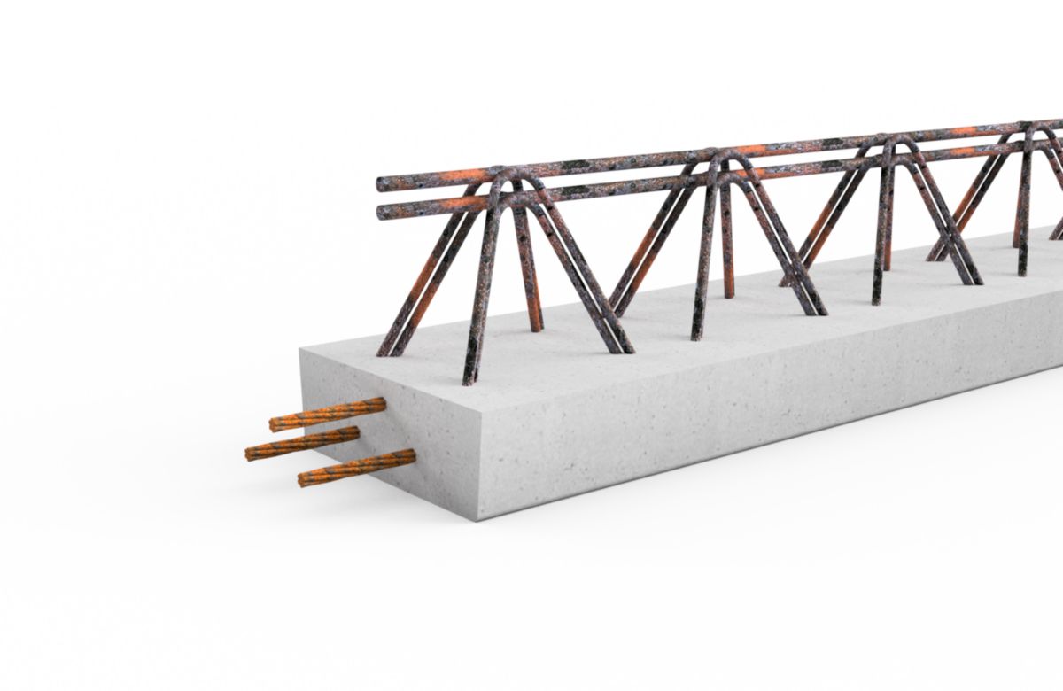 Poutre béton précontraint Rector PPR 20 x 7 longueur 1,80m - RECTOR