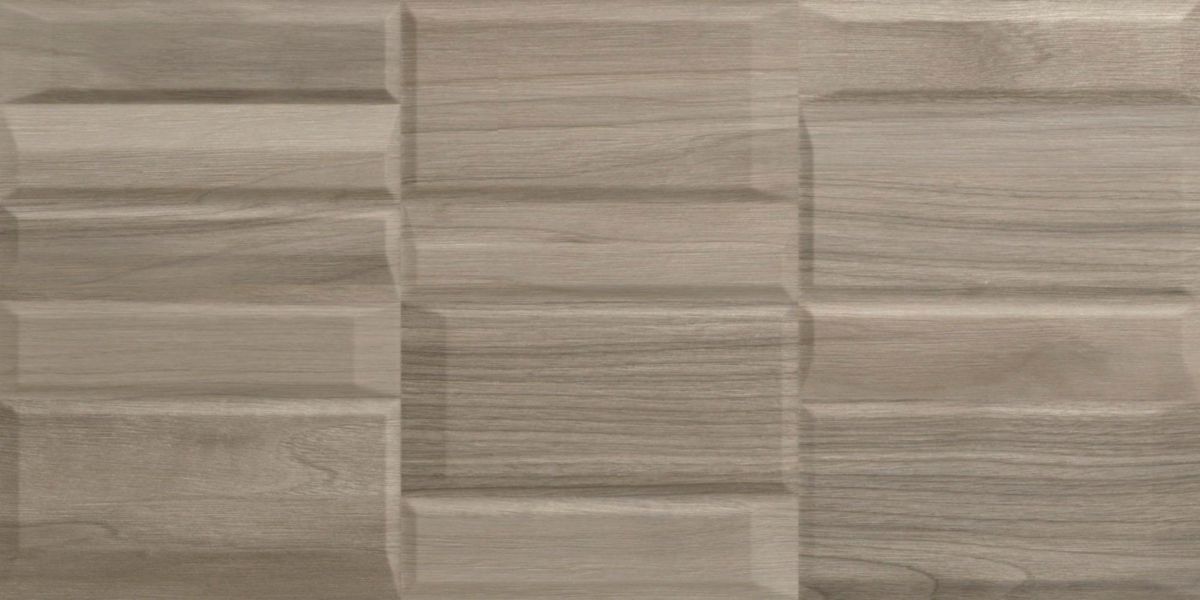 Faïence Aleluia Nogal blocks tortora 30 x 60 cm R3842 - ALELUIA CERAMICAS