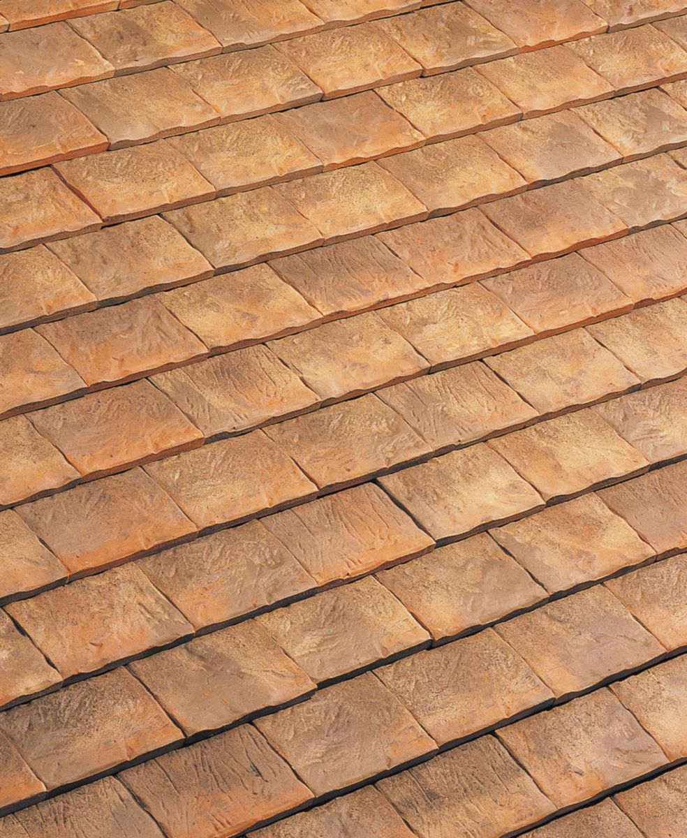 Tuile terre cuite plate Tradition 17x27 Phalempin muraille 268x168 mm ...