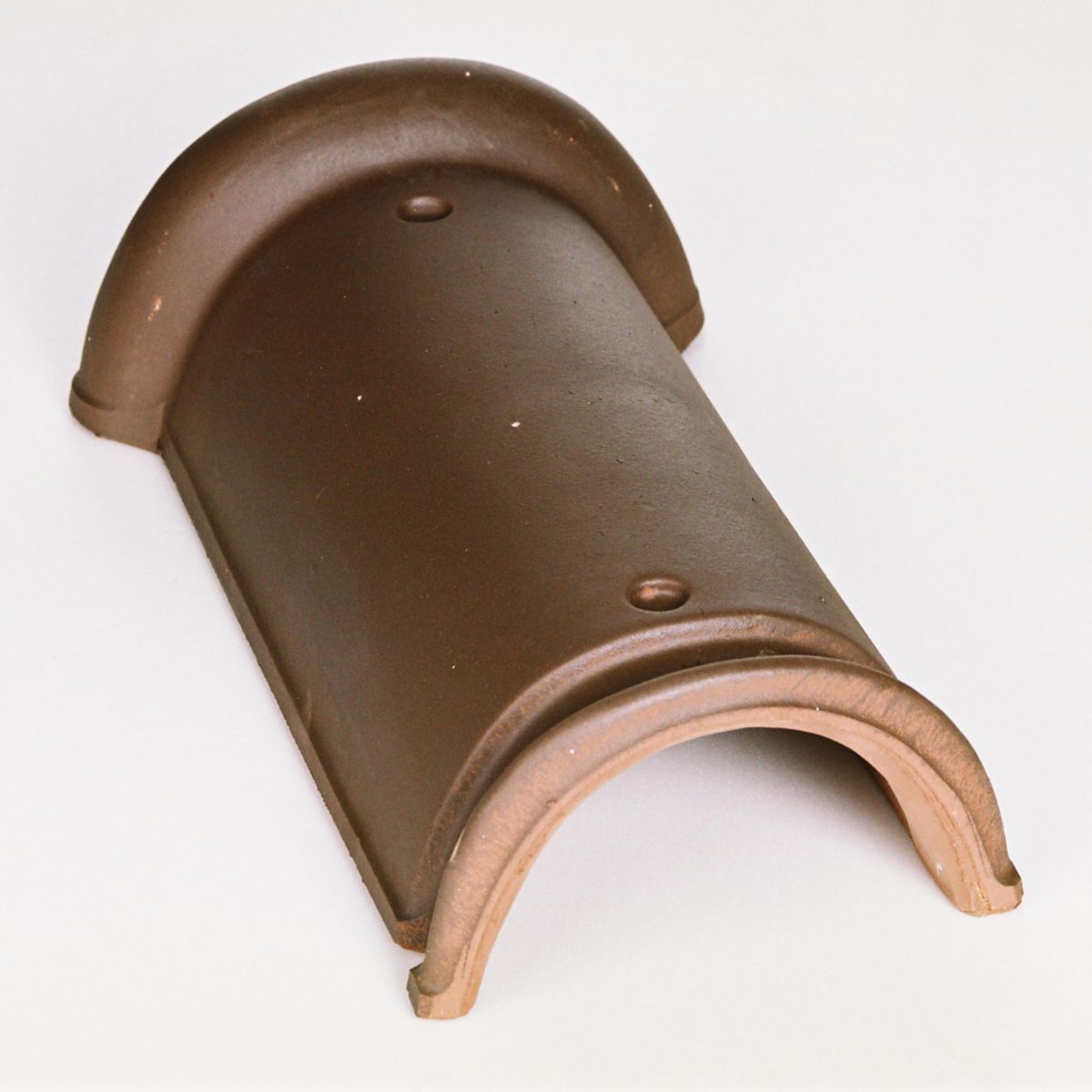 Faîtière ardoisee bretagne à emboîtement terre cuite rouge 2,5 / ml ...