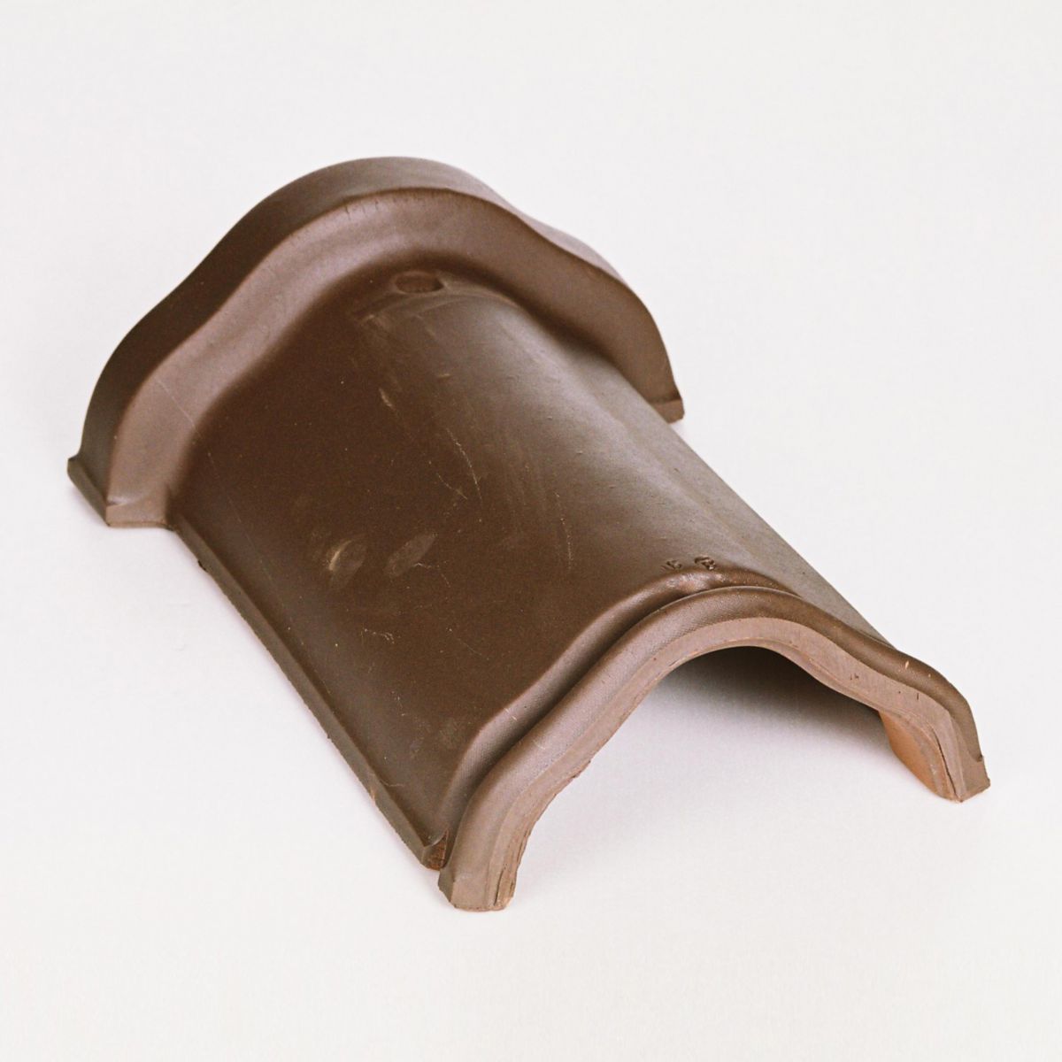 Faîtière à emboîtement Bretagne Armor - terre cuite rouge - EDILIANS