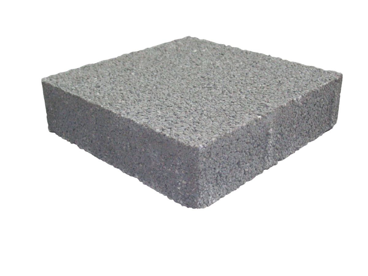 Pavé drainant Durano - ton camaïeu - 25x25x6,3 cm - ALKERN