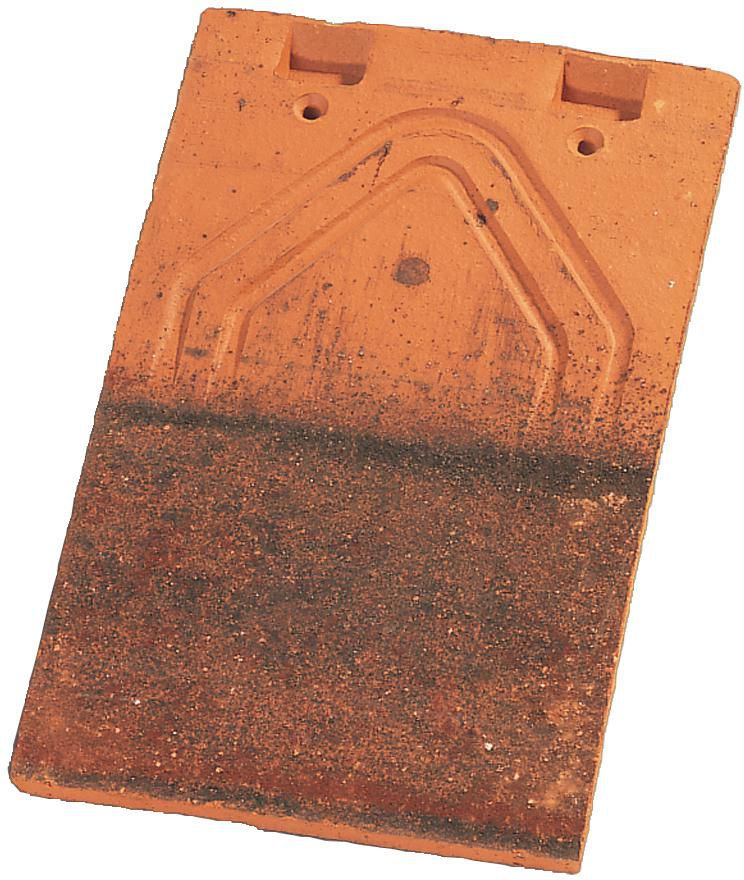 Tuile terre cuite plate 17x27 Phalempin vieilli 268x168 mm teinte 110 ...