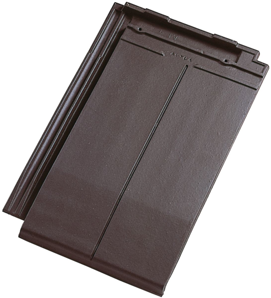 Tuile grand moule aspect plat Actua Duplex terre cuite ardoise 472x303 ...