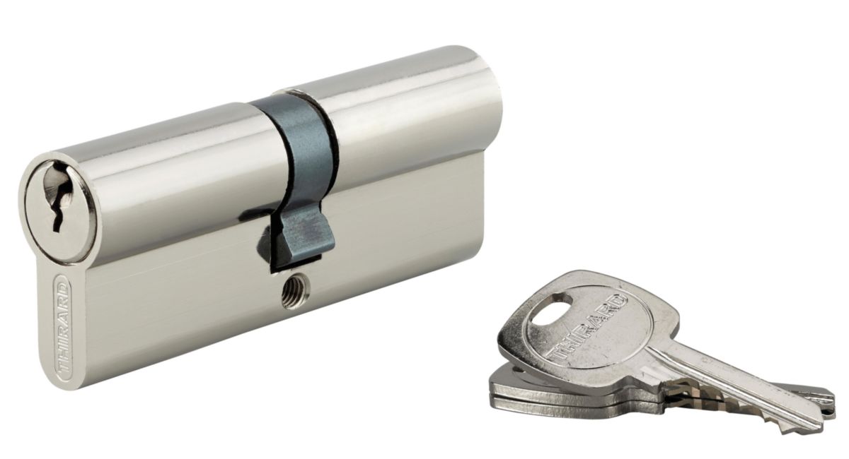 Cylindre profile std 40x40 nick 3 clés Réf. 00216283 - THIRARD