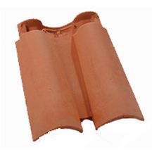 Tuile double bourrelet Canal S terre cuite alezane teinte 004 EDILIANS ...
