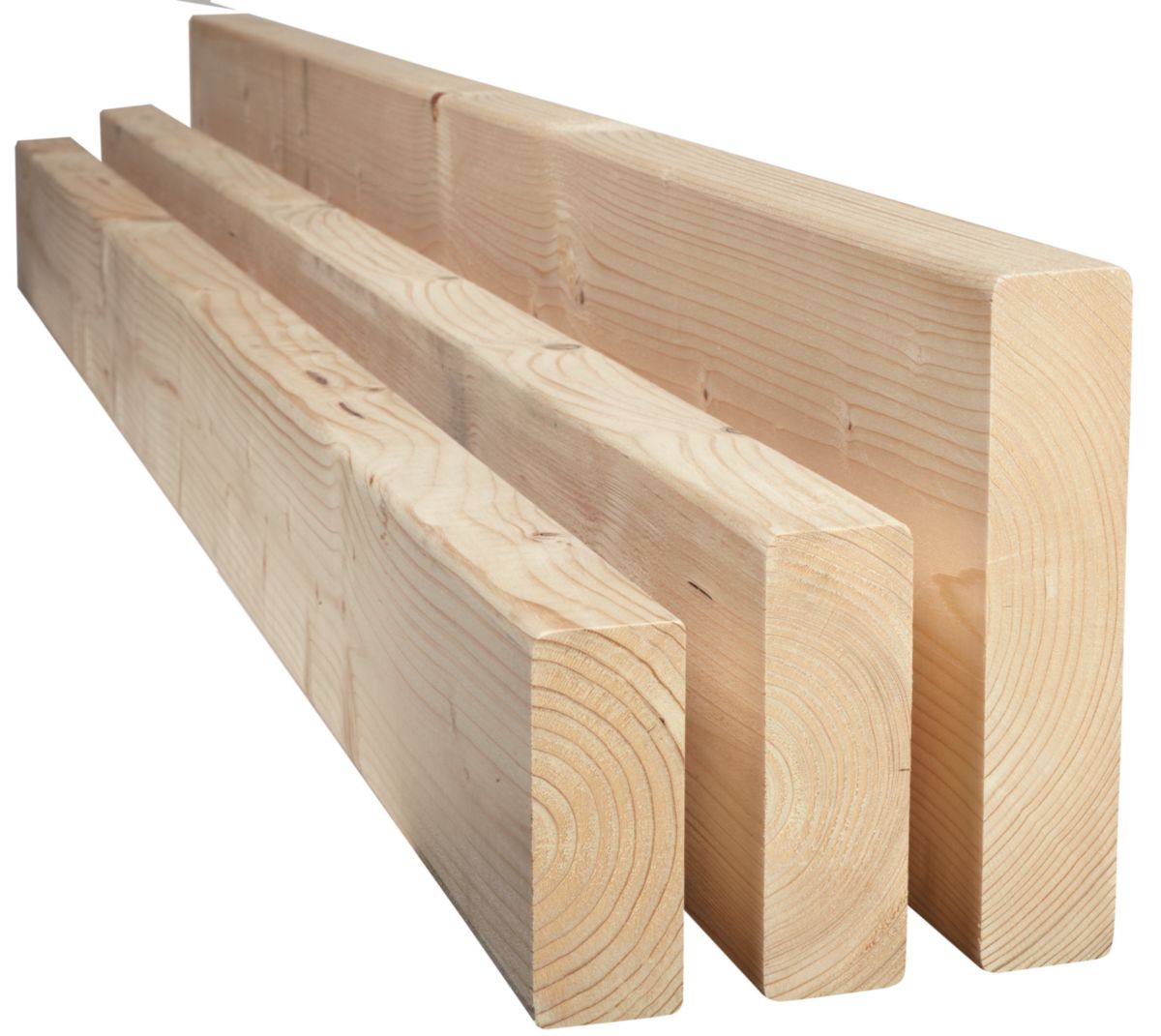 Bois d'ossature raboté sapin/épicéa - choix C24 - traité classe 2 ...