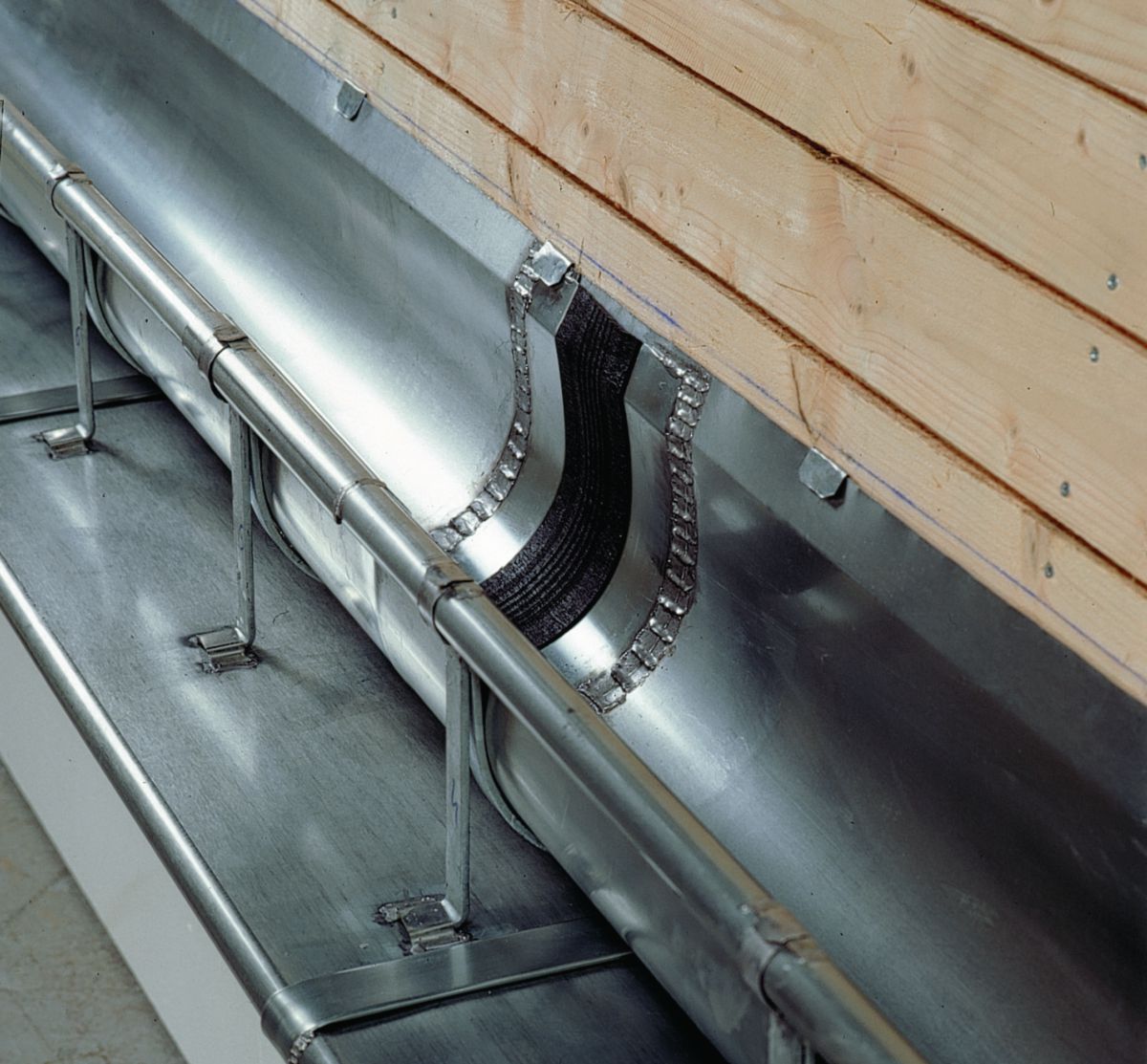 Embout à talon et moignon cylindrique pour gouttière 1/2 ronde de 33 ...