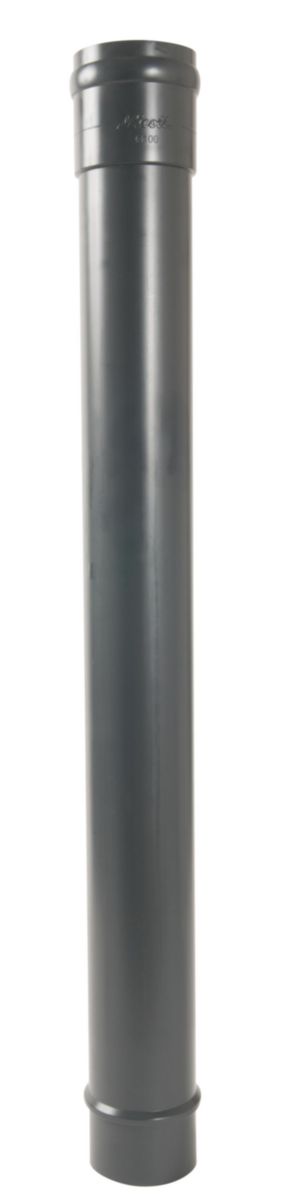 Dauphin droit esthetique 1M Diamètre 100mm anthracite Réf.DDF10T1A - NICOLL