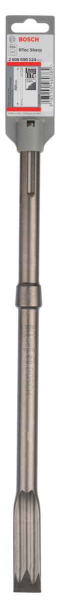 Burin plat RTec Sharp pour perforateur SDS Max - 400x25 mm - BOSCH