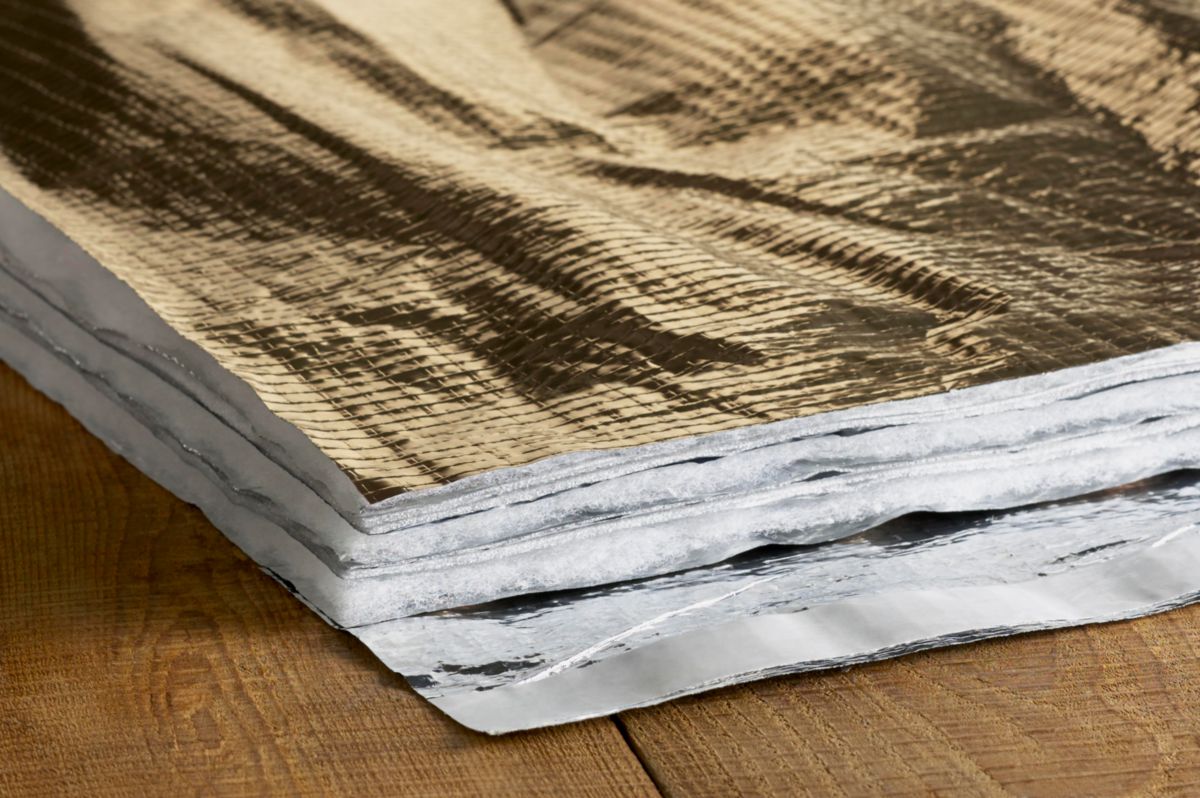 Isolant mince réflecteur à bords adhésivés Triso-Super 12 - ép. 35 mm ...