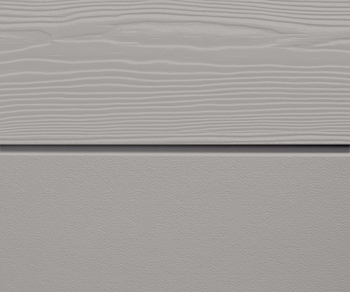 Bardage clin Cedral Click Relief fibre-ciment NG C05 gris 12x186x3600mm ...