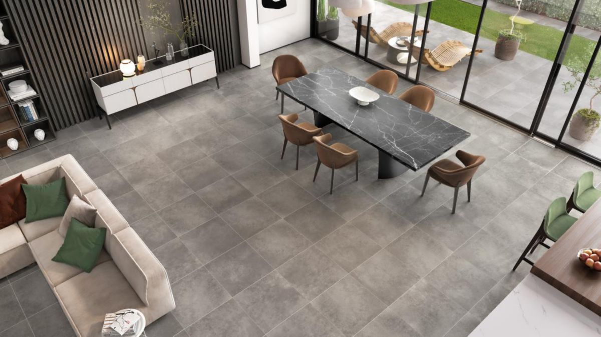 Faïence murale Cloud - ivory mat - 29,7x89 cm - CEREV