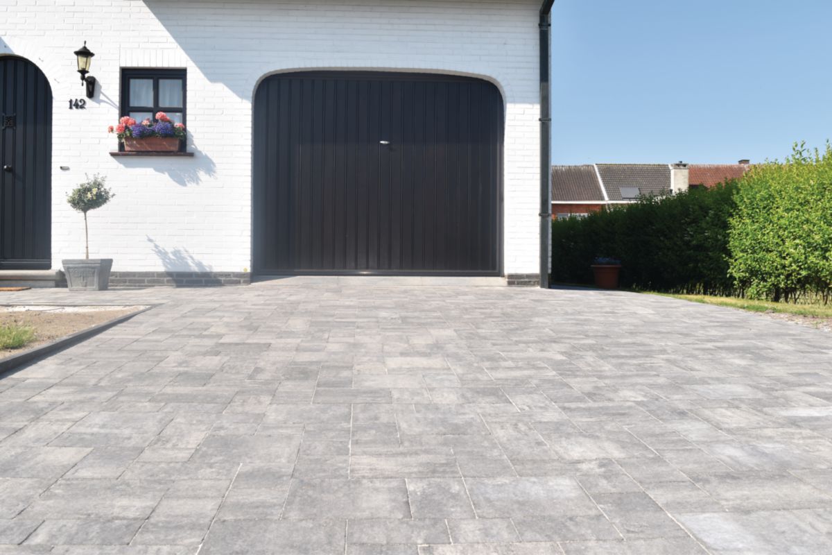 Pavé Antares Opus Romain hydrofugé - avec écarteur 4-6 cm - couleur ...