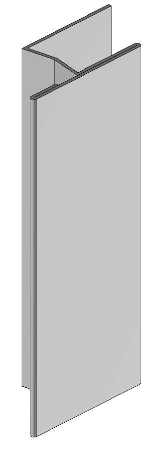 Profil de jonction verticale Malo sable ral 1019 21x40mm longueur 3m ...