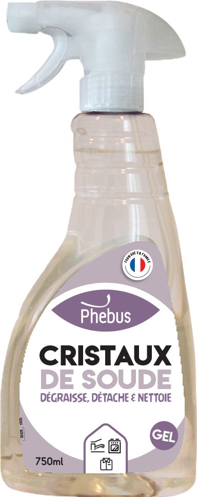 Cristaux de soude en Gel Spray 750ml Réf. 0359138590 - PHEBUS