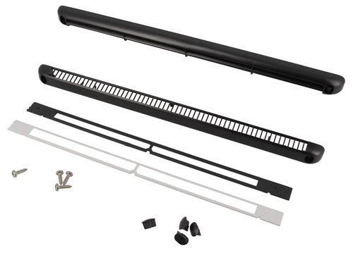 Kit universel d'entrée d'air mortaise 250x12 noir 1EAHFN - NICOLL