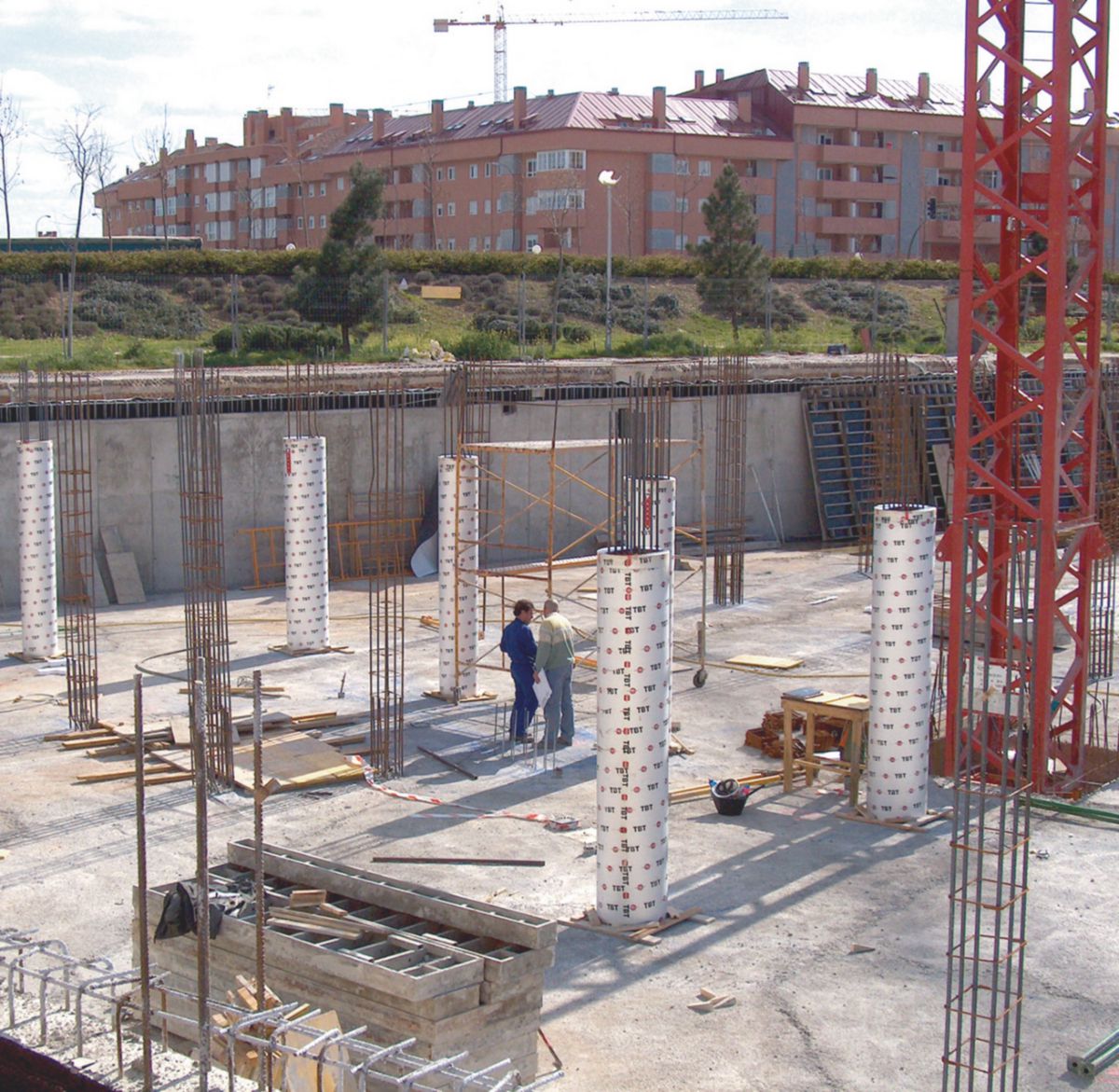 Tube circulaire TBT lisse diamètre 250 mm longueur 3m - COFRASUD