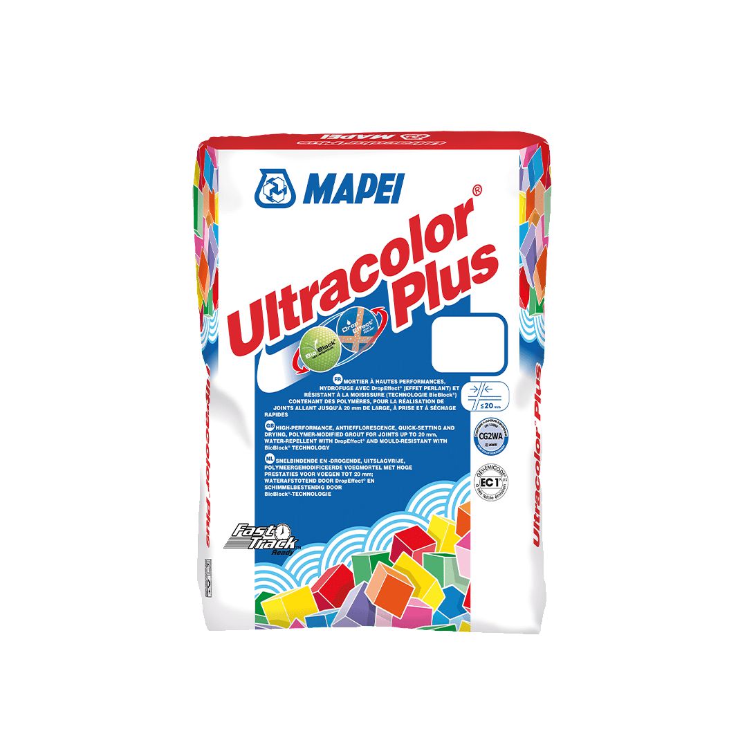 Mortier pour joint Mapei Ultracolor Plus (CG2) n°113 gris ciment pour ...