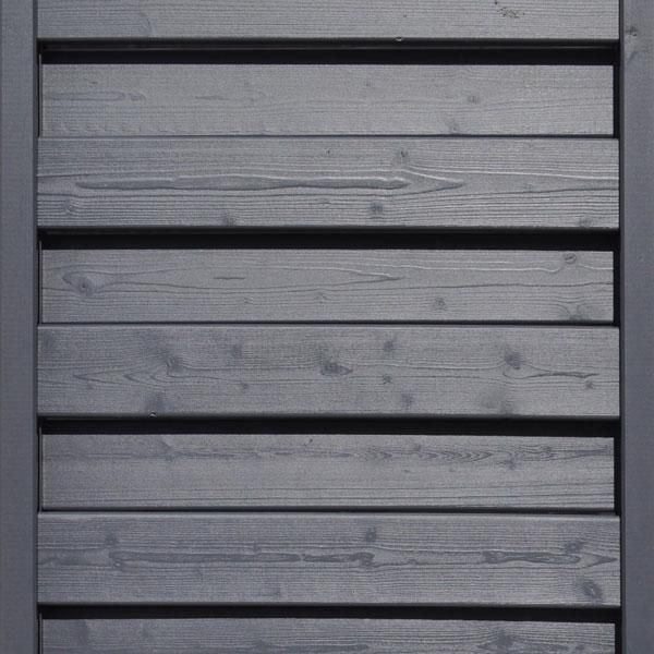 Lame de clôture sapin blanc du Nord Color'Fence - 4 angles arrondis ...