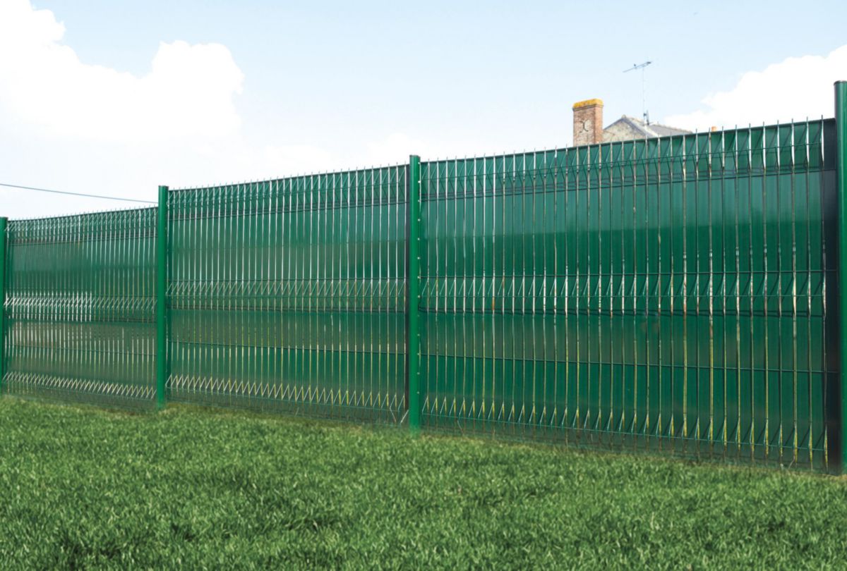 Kit Lixo Top pour occultation - PVC vert 6005 - H. 1 m - DIRICKX