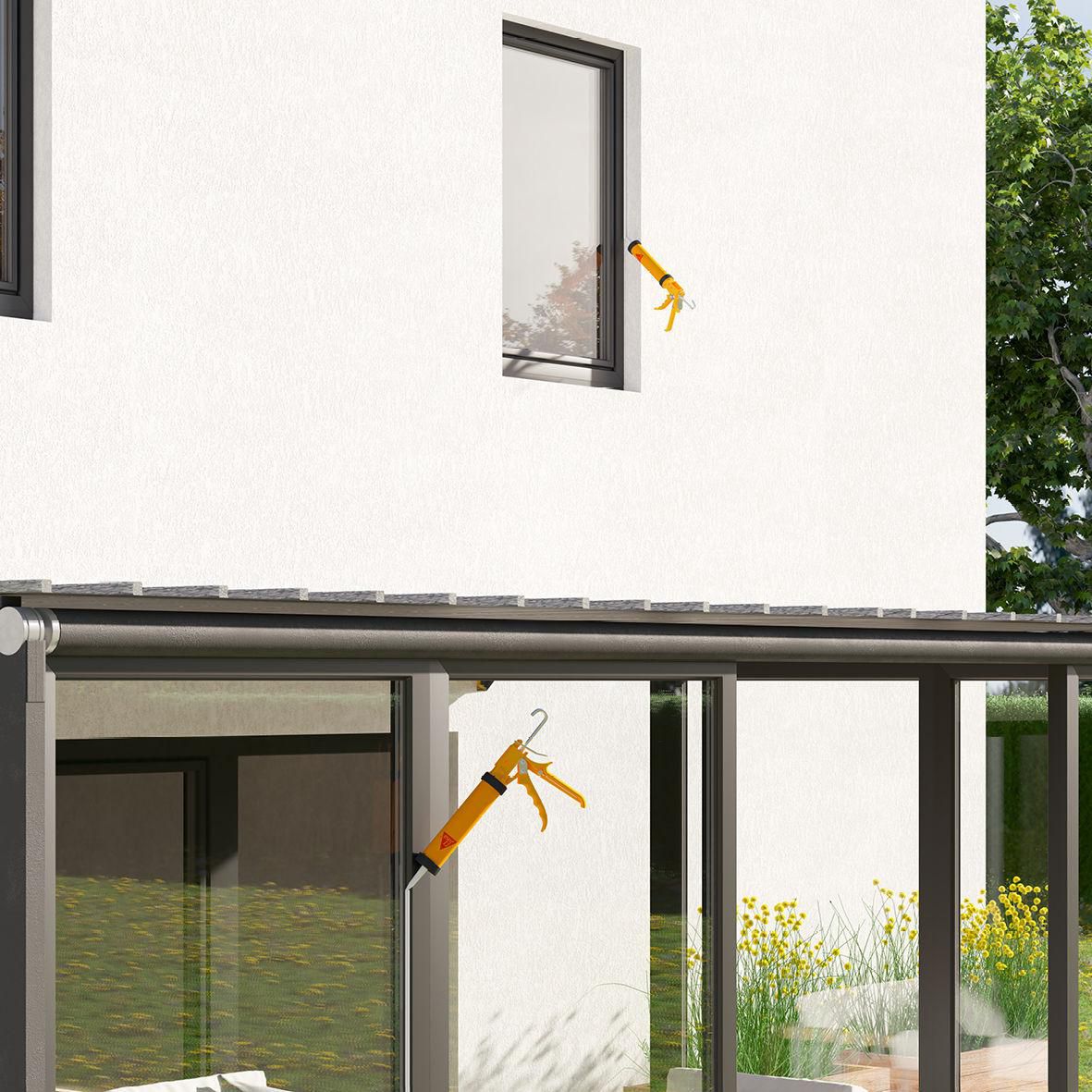 Mastic silicone spécial joint de construction - SikaSeal-110 Menuiserie ...